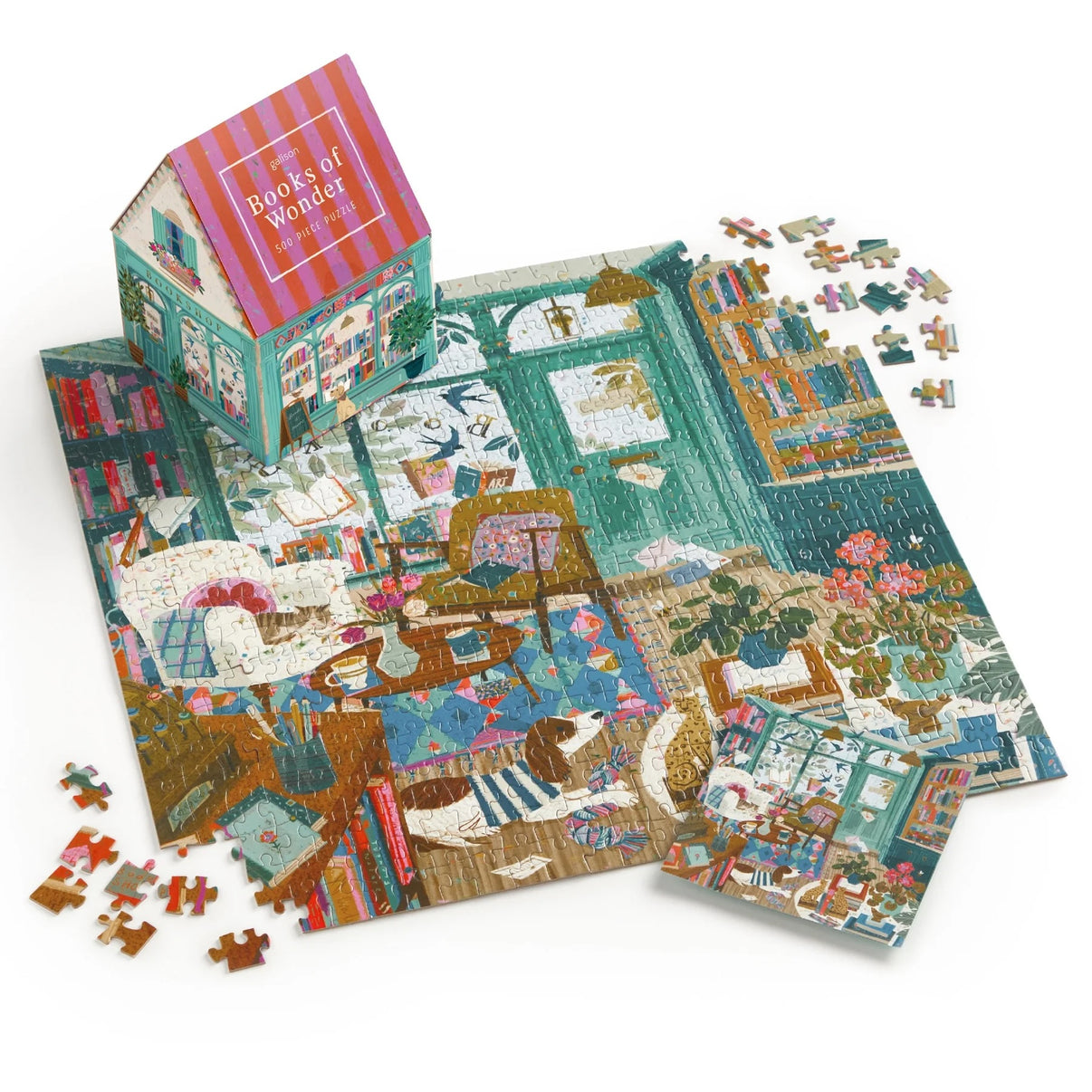 Books of Wonder Puzzle – Maine Historical Society Museum Store